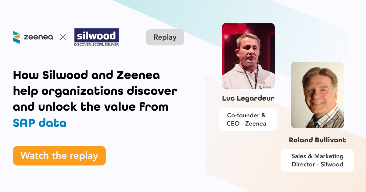 How Silwood & Zeenea help organizations unlock the value from SAP data