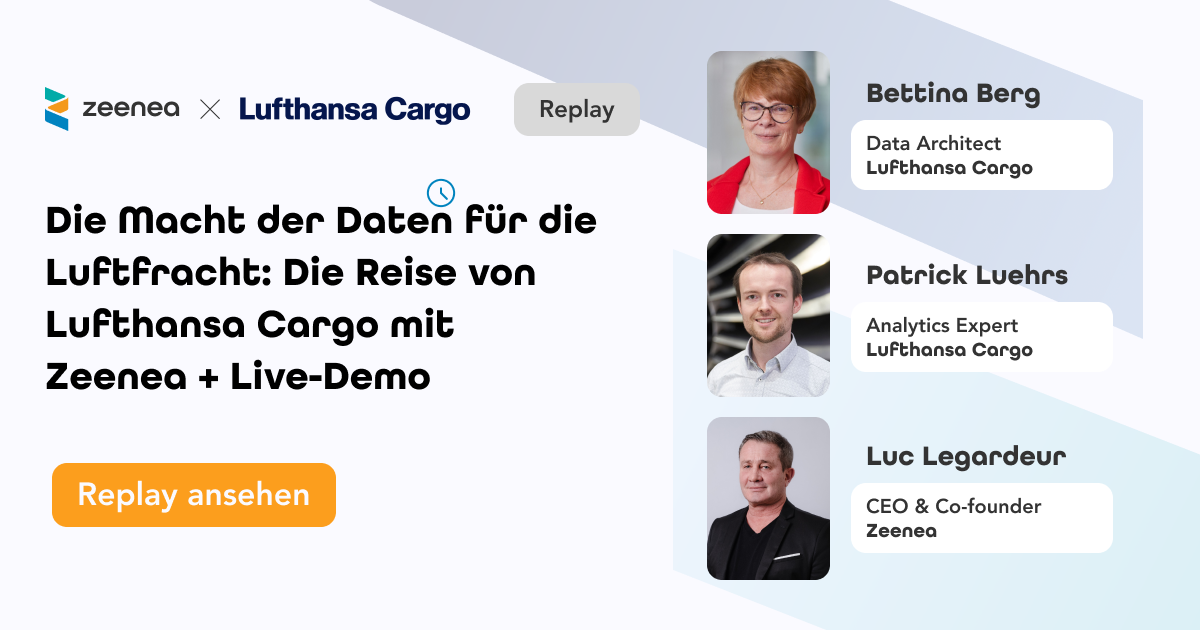 Unlocking the Power of Data in Air Freight: Lufthansa Cargo's Journey ...