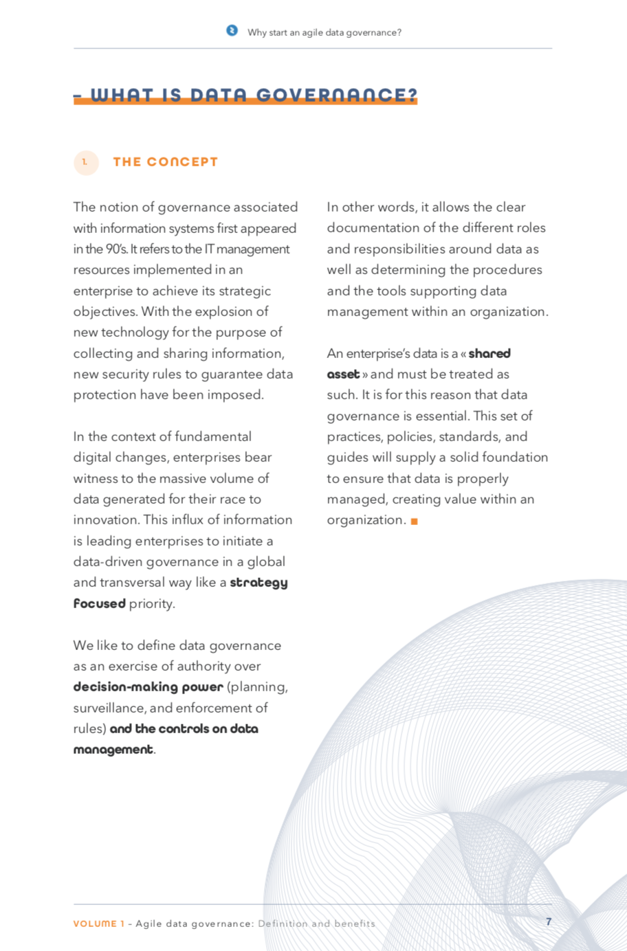 White Paper: Why start agile data governance?